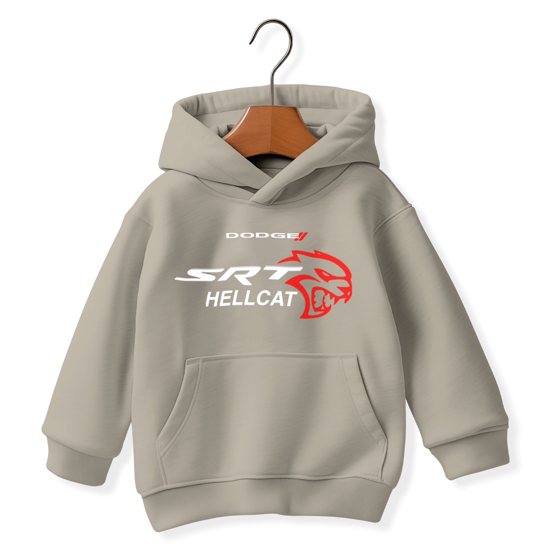 Dodge Srt Hellcat Kids Hooded Sweatshirt – Sweat Lizard