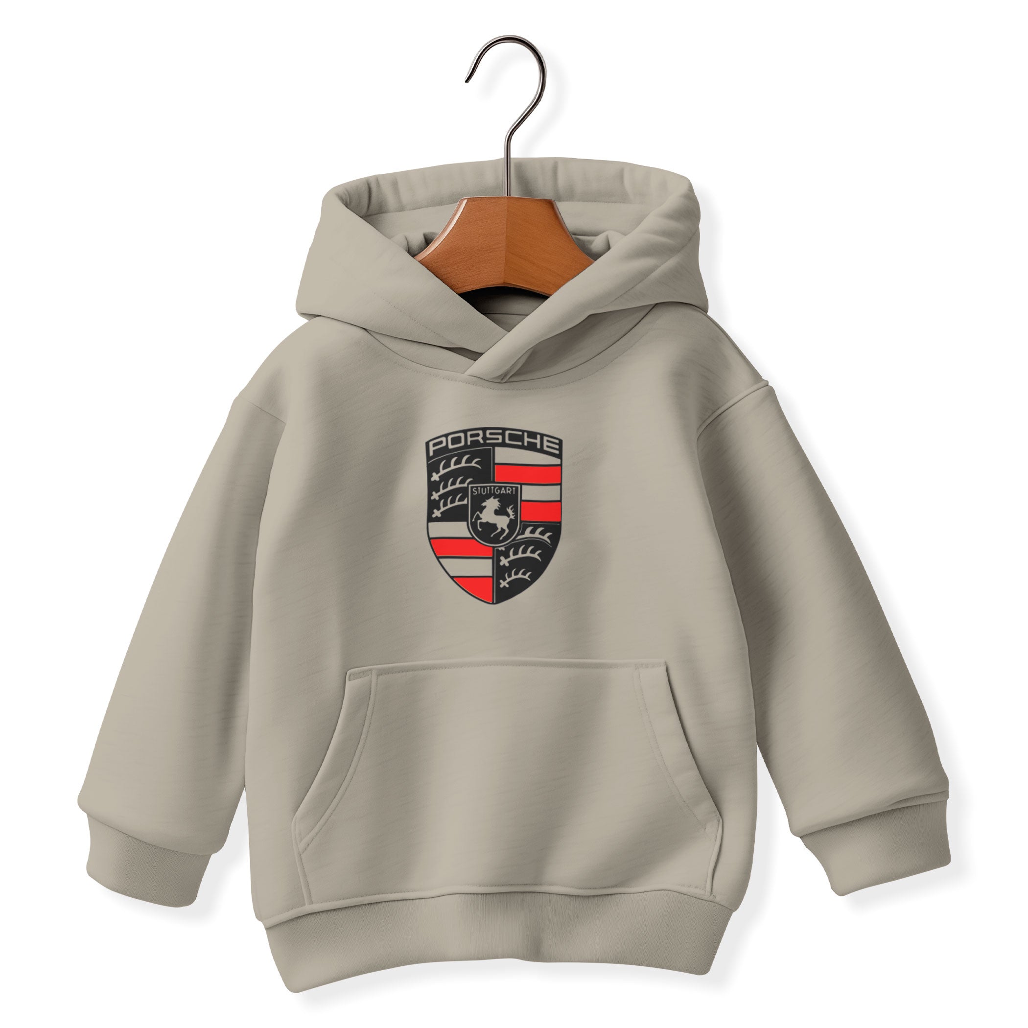 Porsche Logo Kids Hooded Sweatshirt – Sweat Lizard