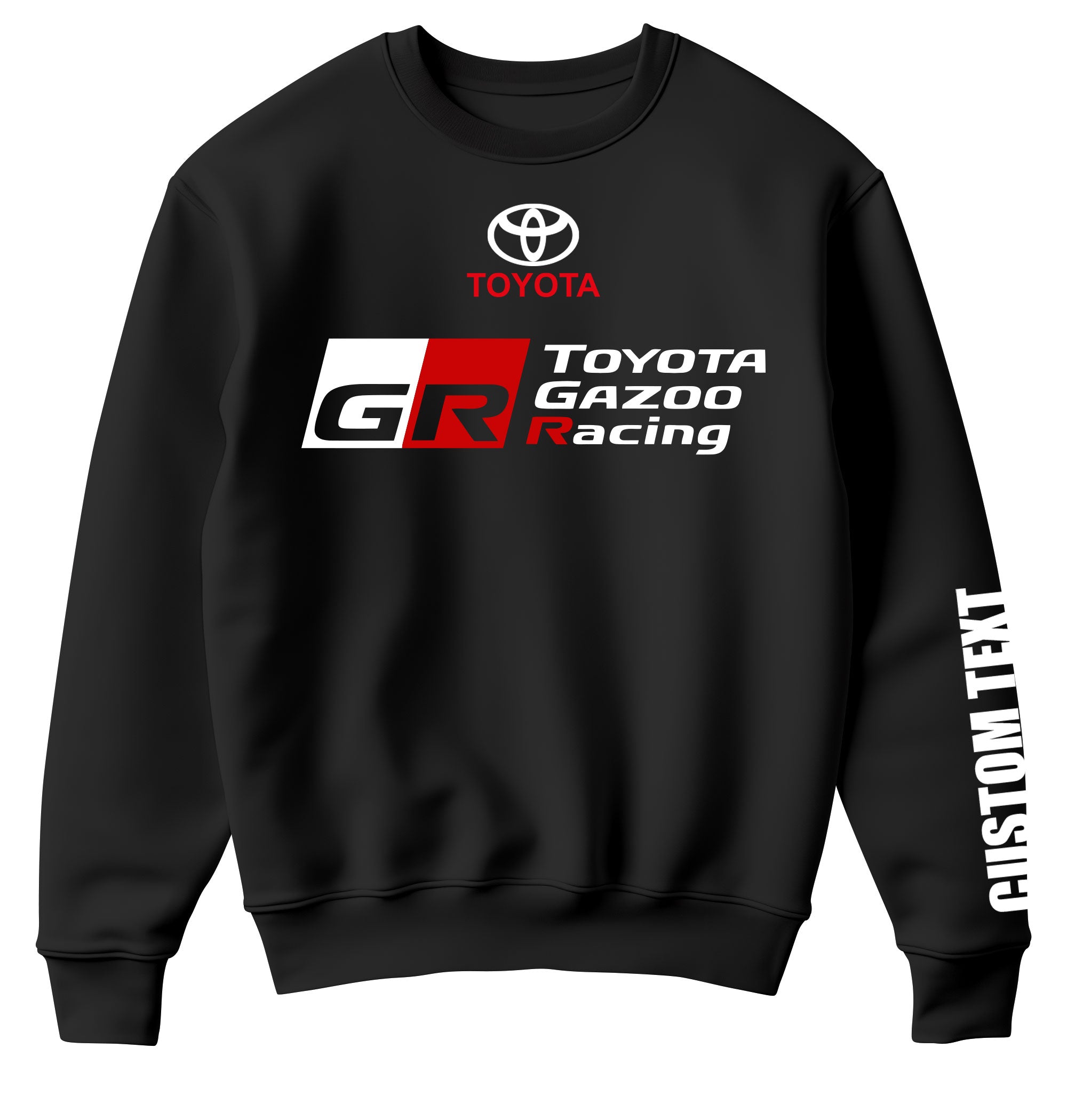 Toyota GR Logo Personalized Sweatshirt | Custom Toyota Apparel & Merch ...